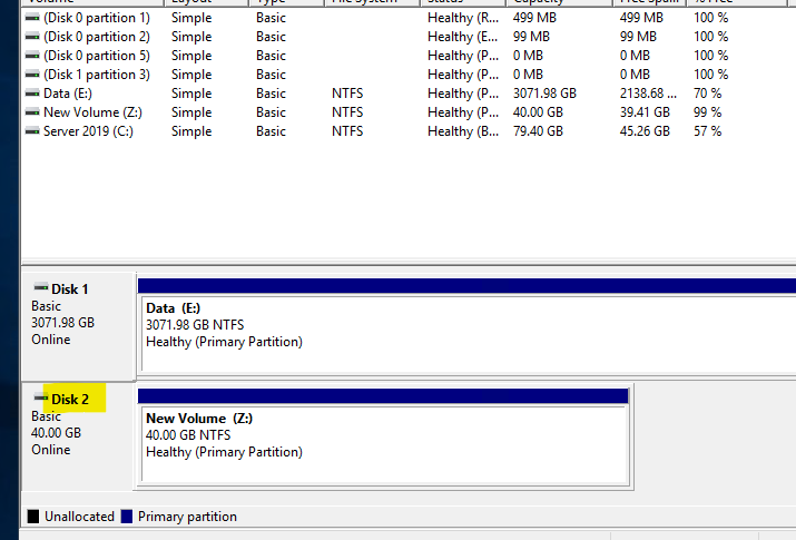 Converting MBR to GPT partitions in Windows Server for free – JacobyTech